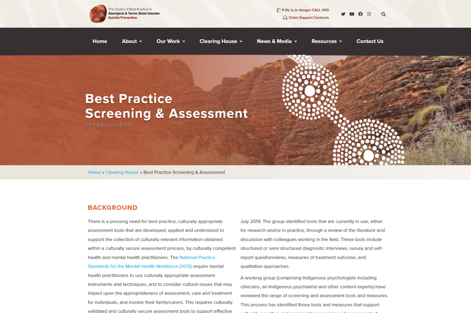 Clinicians and Front-line Workers – Manual of Resources for Aboriginal ...